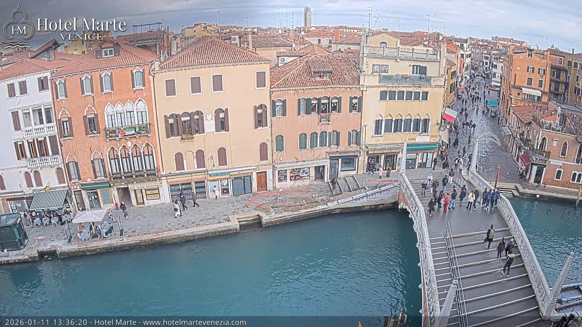 Ponte delle Guglie, Venice - Webcam Live Stream