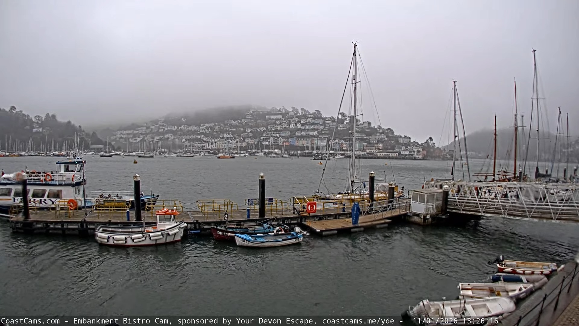 Embankment Bistro, Dartmouth - Webcam Live Stream