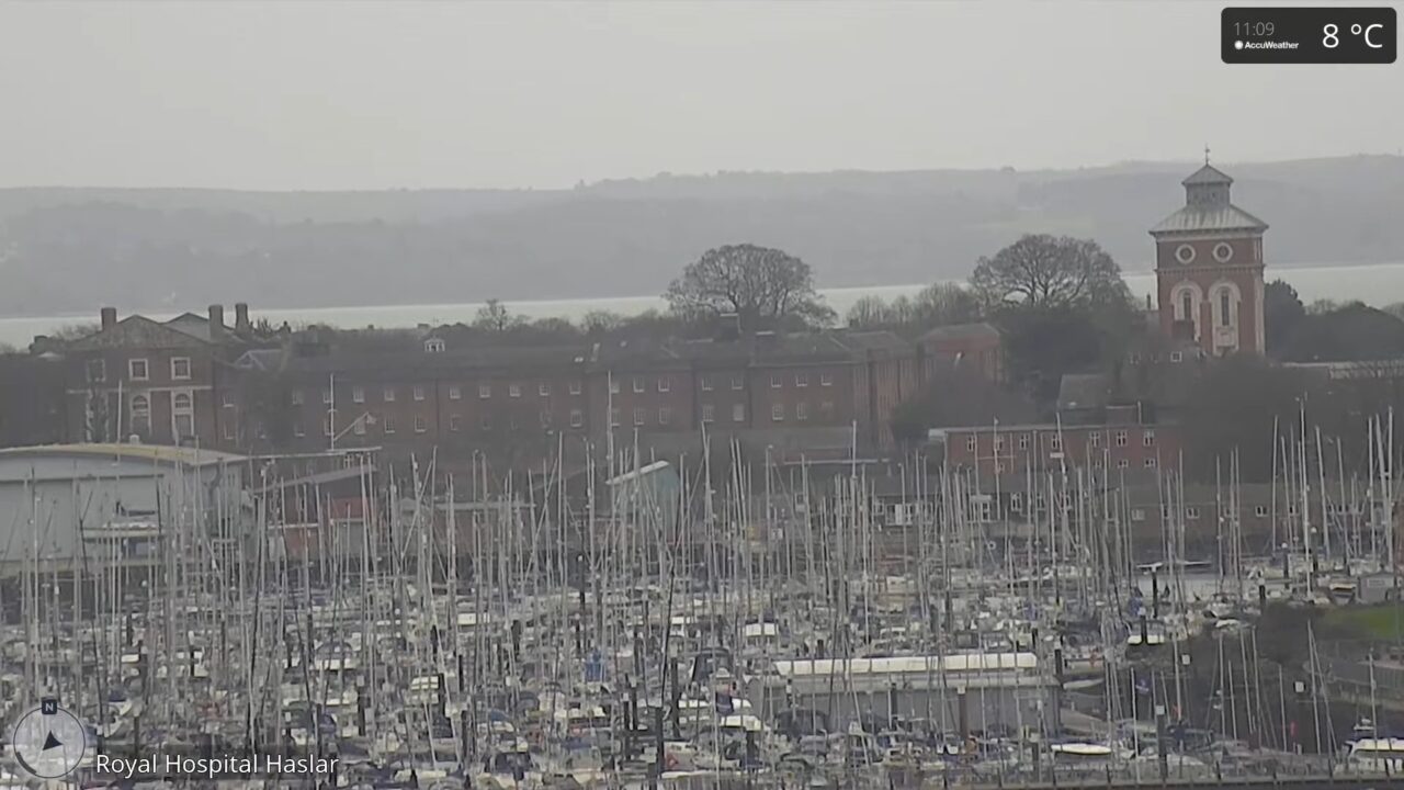 Southampton Water, Netley, UK - Webcam Live Stream