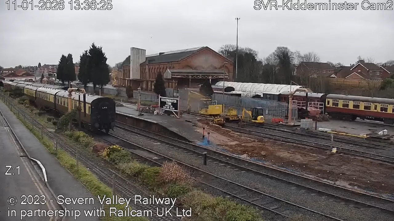 Kidderminster Platform Cam - Webcam Live Stream