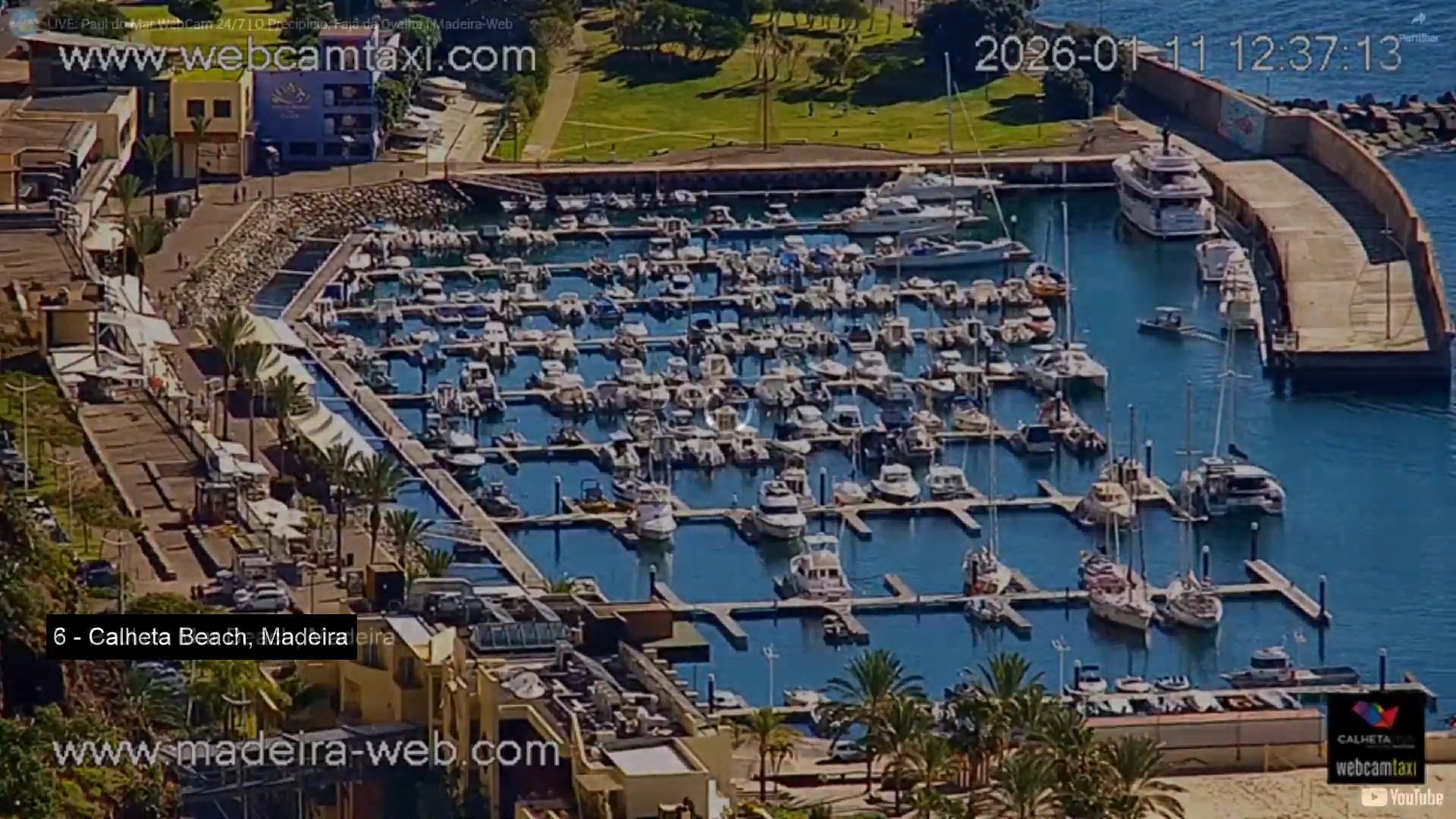 Madeira Beaches Rolling Cam - Webcam Live Stream