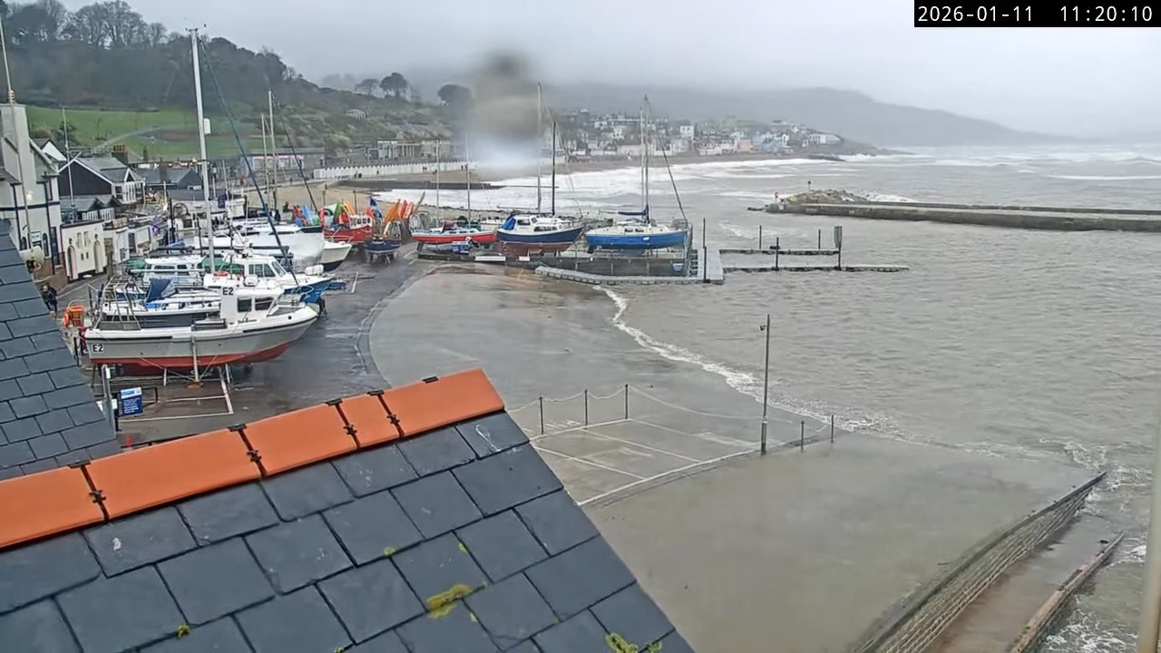 Lyme Regis Harbour Cam - Webcam Live Stream
