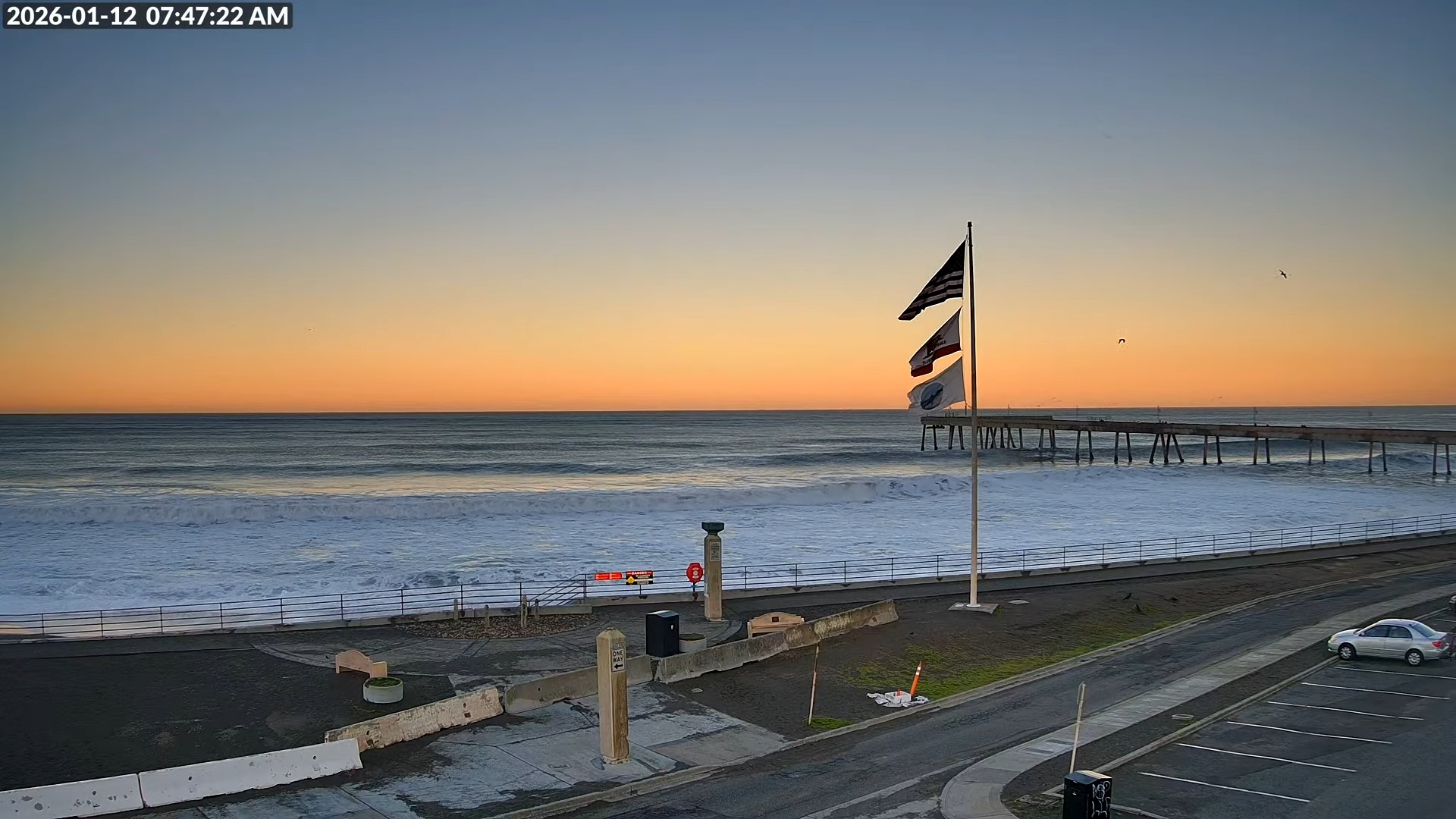 Pacifica Municipal Pier - Webcam Live Stream
