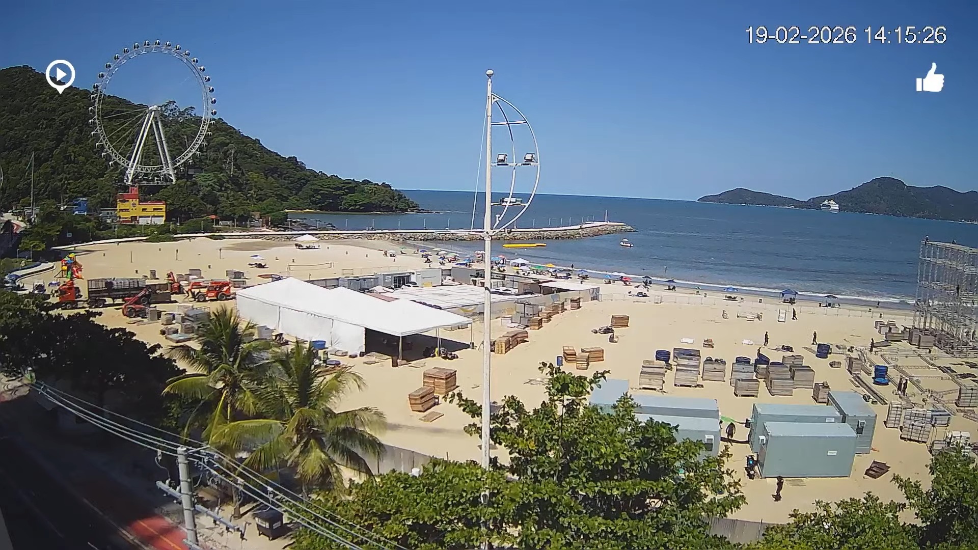 FG Big Wheel, Balneário Camboriú - Webcam Live Stream