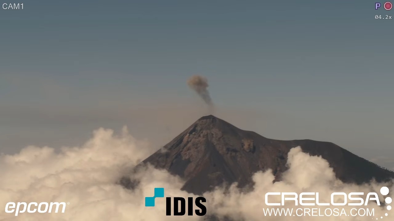 Live Webcam Volcán de Fuego - Guatemala
