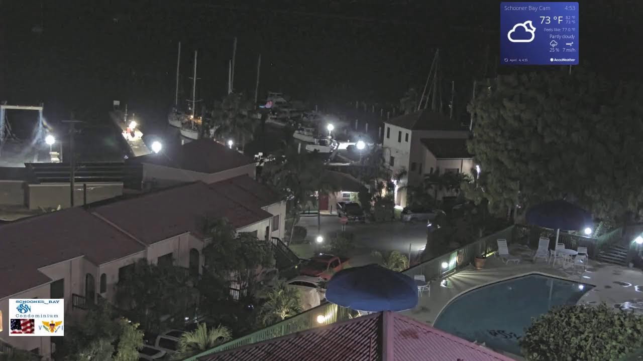 Gallows Bay, St. Croix USVI - Webcam Live Stream