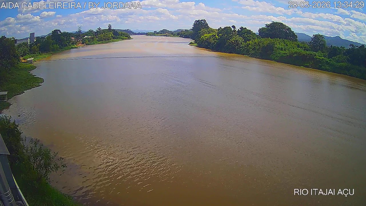 Itajaí-Açu River Ilhota Live, Brazil - Webcam Live Stream