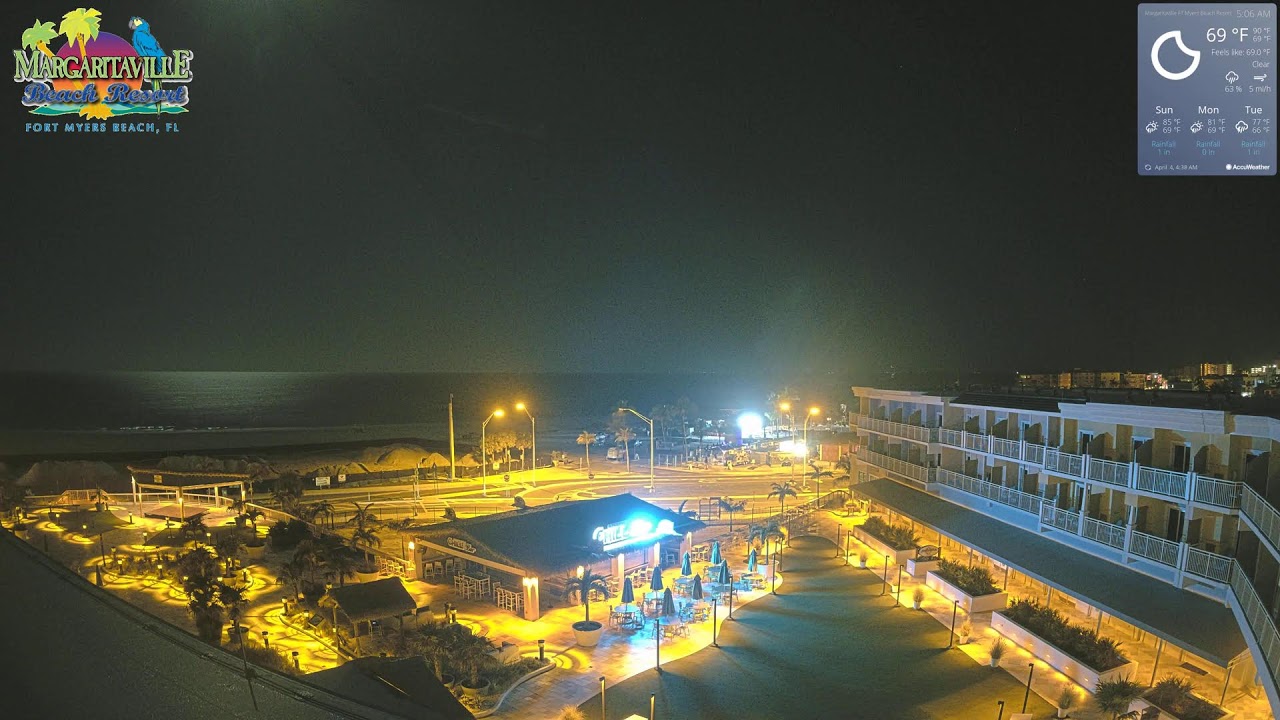 Margaritaville Beach Resort Ft Myers - Webcam Live Stream
