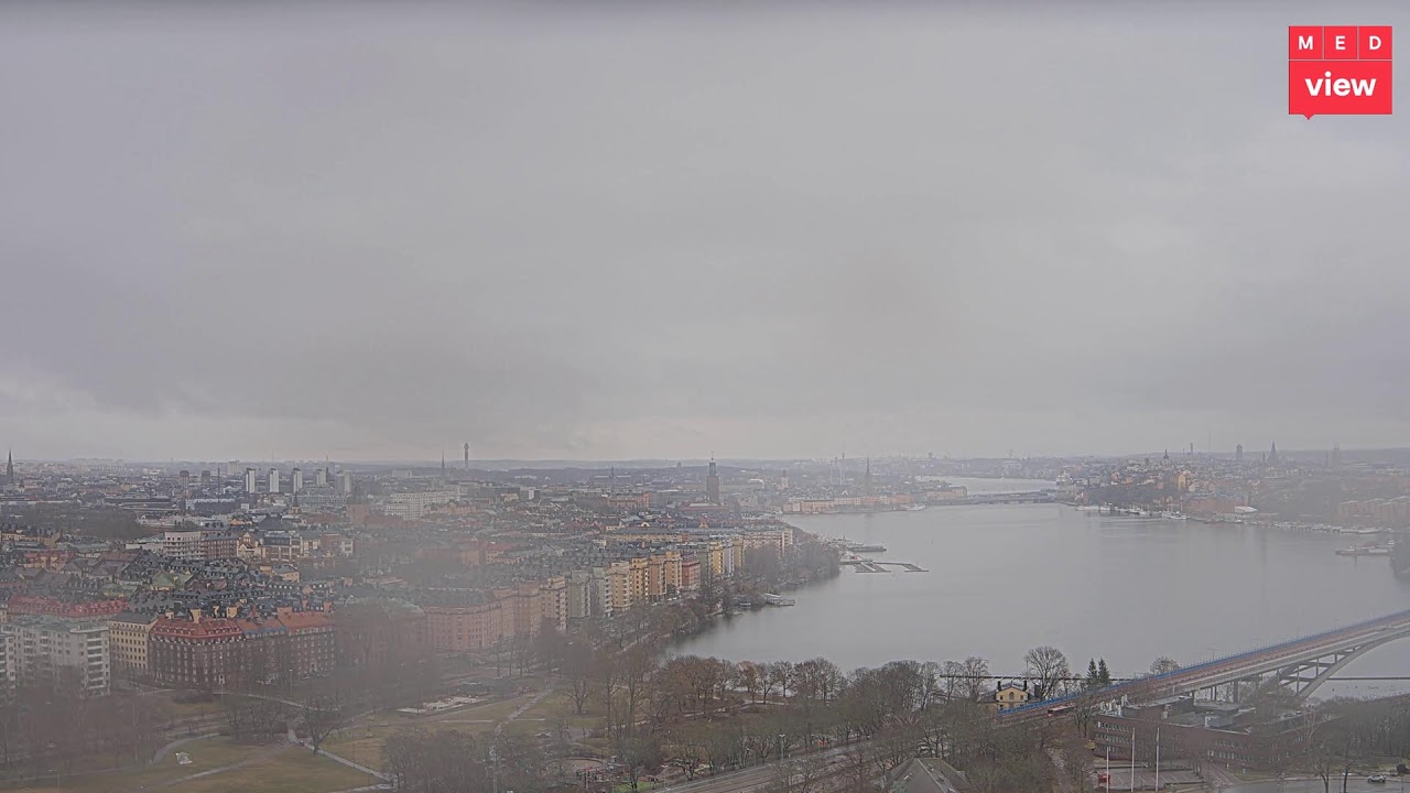 Stockholm city Live, Sweden - Webcam Live Stream