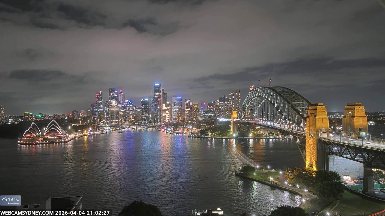 Sydney Harbour Bridge Cam - Webcam Live Stream
